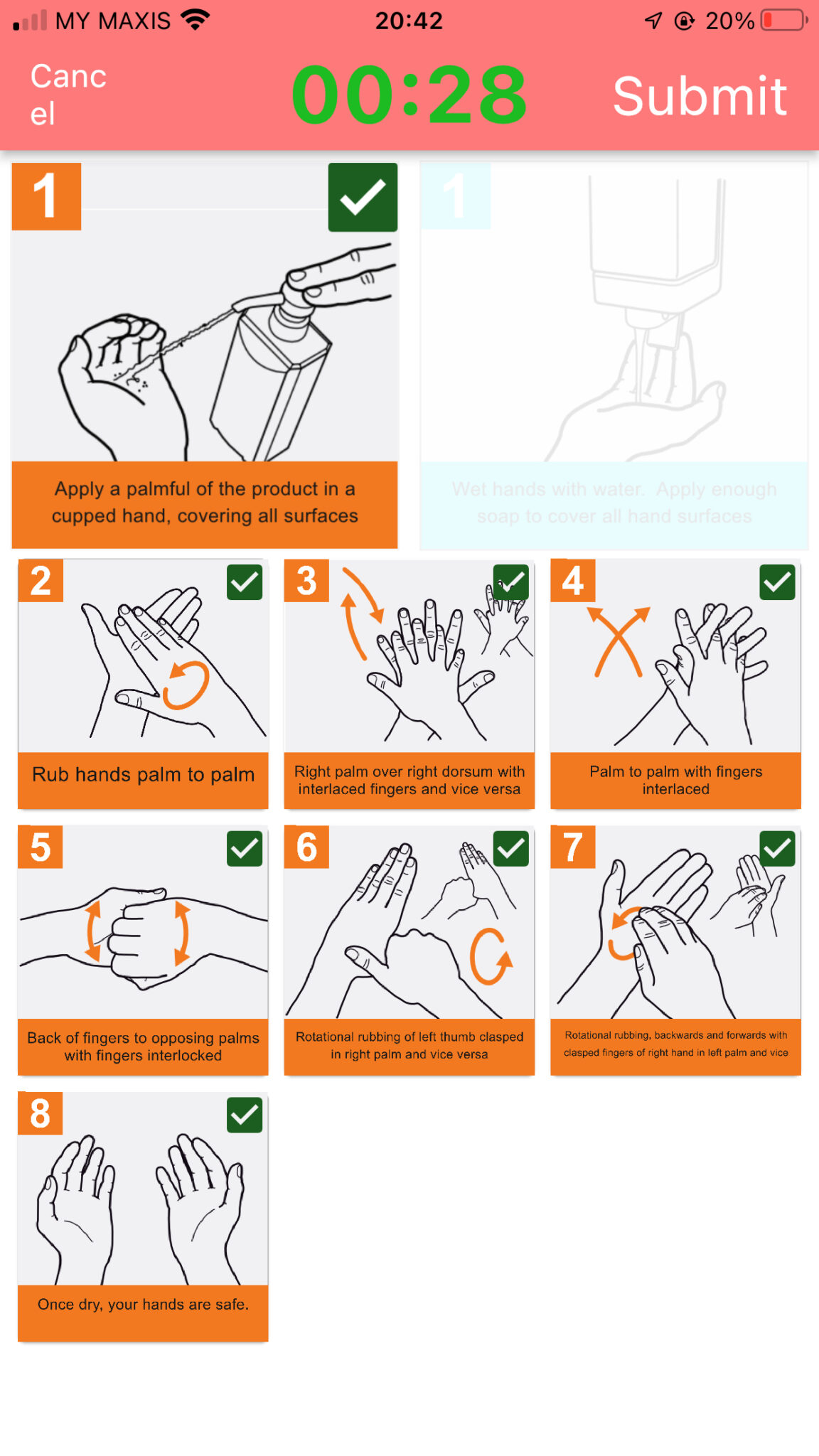 Audit Hand Hygiene Technique