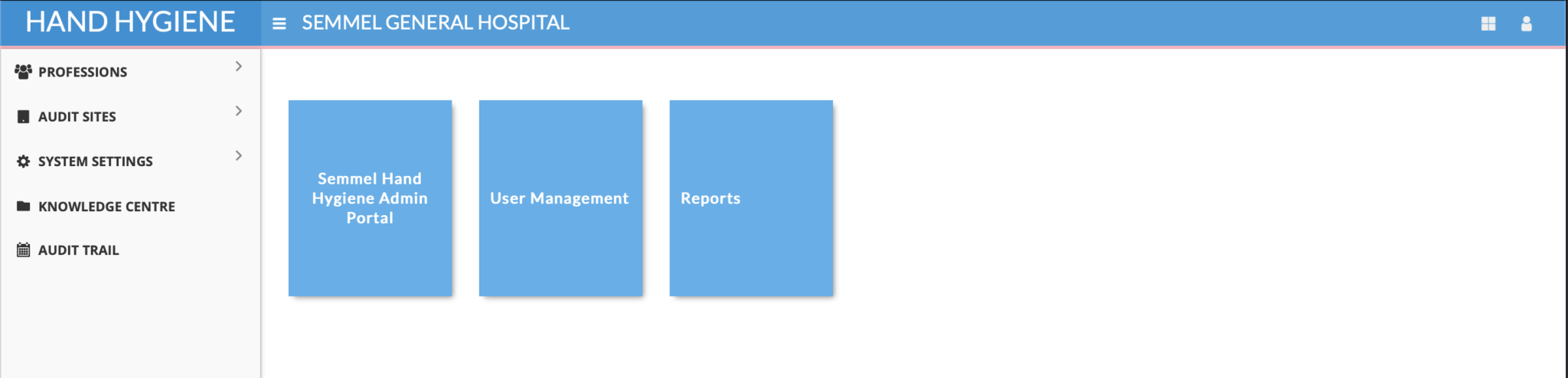 Hand Hygiene Dashboard and Reports – Semmel
